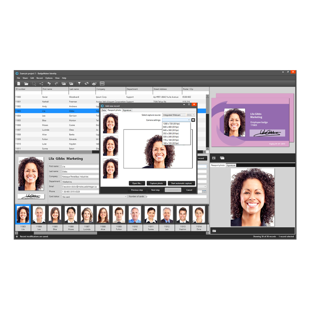 BadgeMaker PRO - Card Design and Print Software