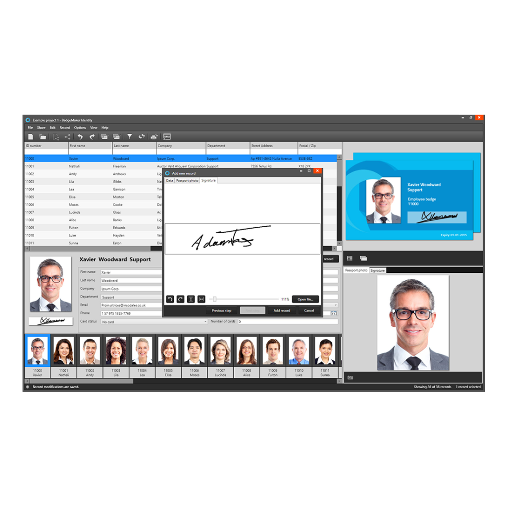 BadgeMaker PRO - Card Design and Print Software