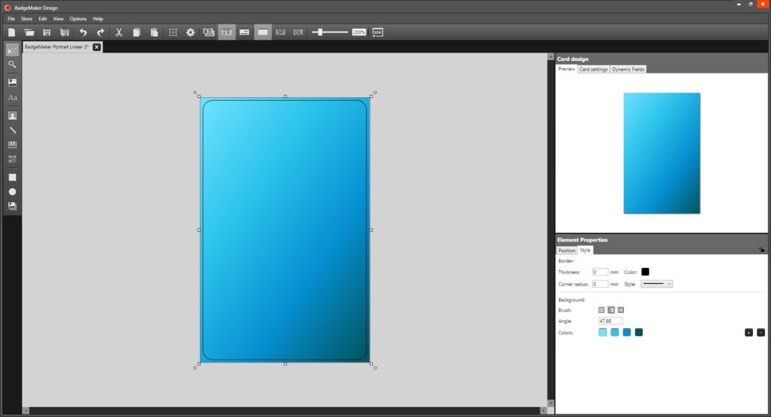 BadgeMaker Design Gradients - Get BadgeMaker